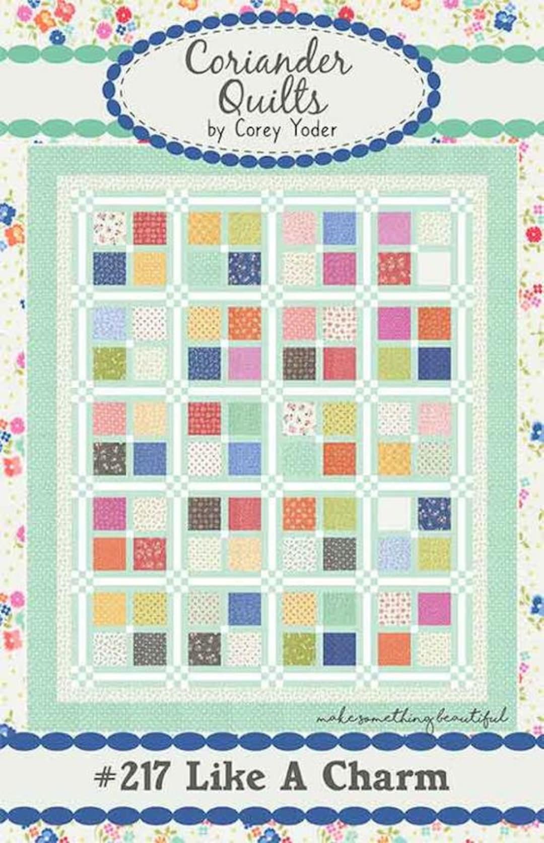 Like a Charm Quilt Kit by Corey Yoder- Moda- 67" X 80" - Etsy
