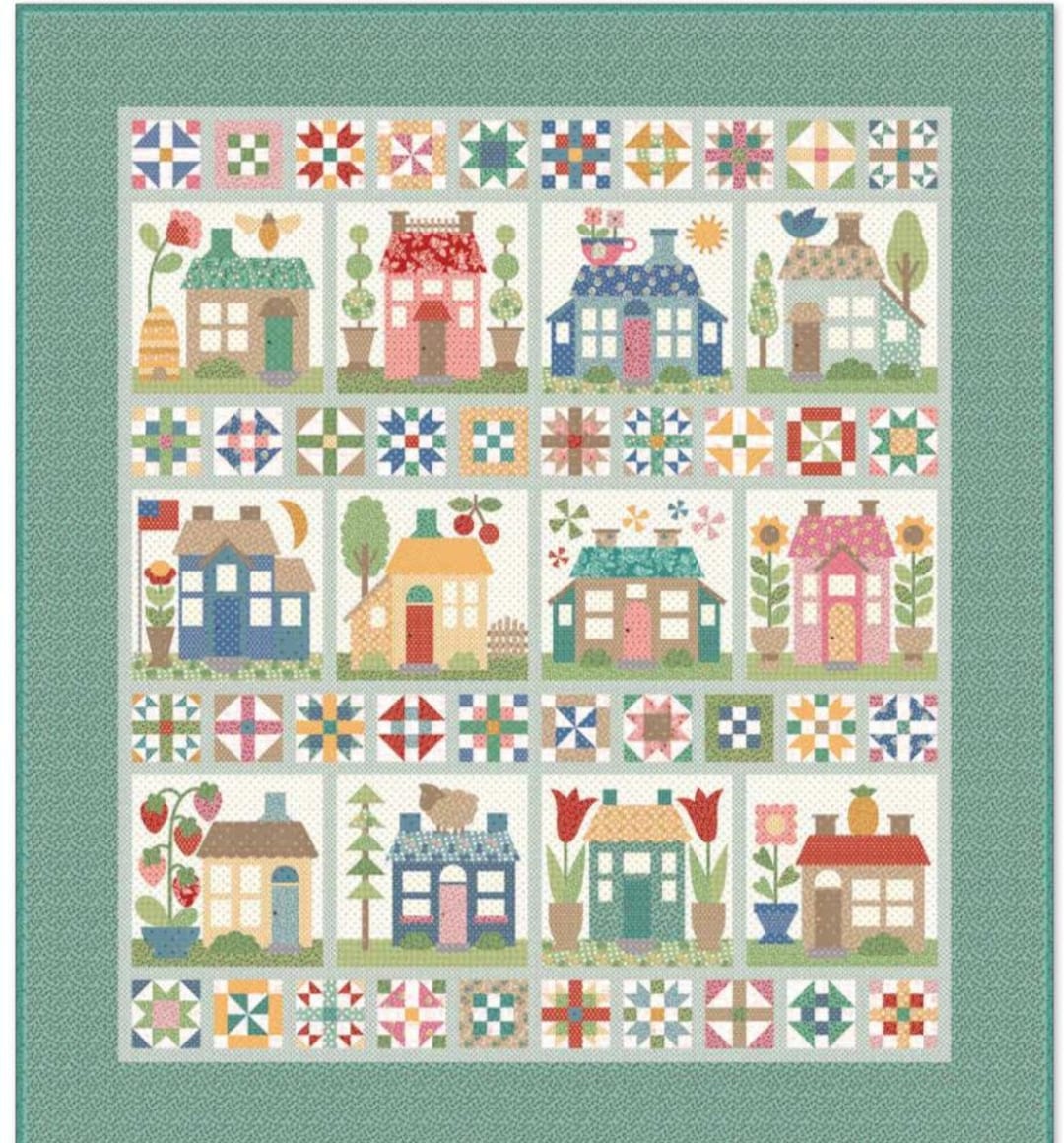 Home Town Quilt Kit By Lori Holt Of Bee In My Bonnet Riley Blake