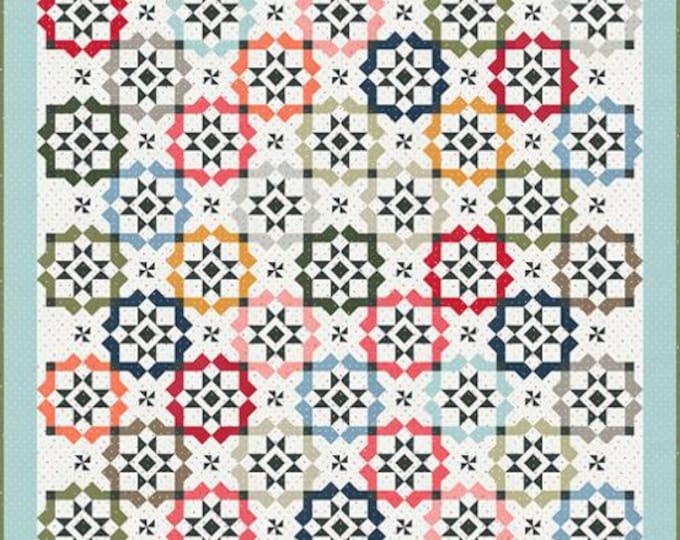 Monster Mash Quilt Kit in Hey Boo Fabrics by Lella Boutique - Moda - 76 ...