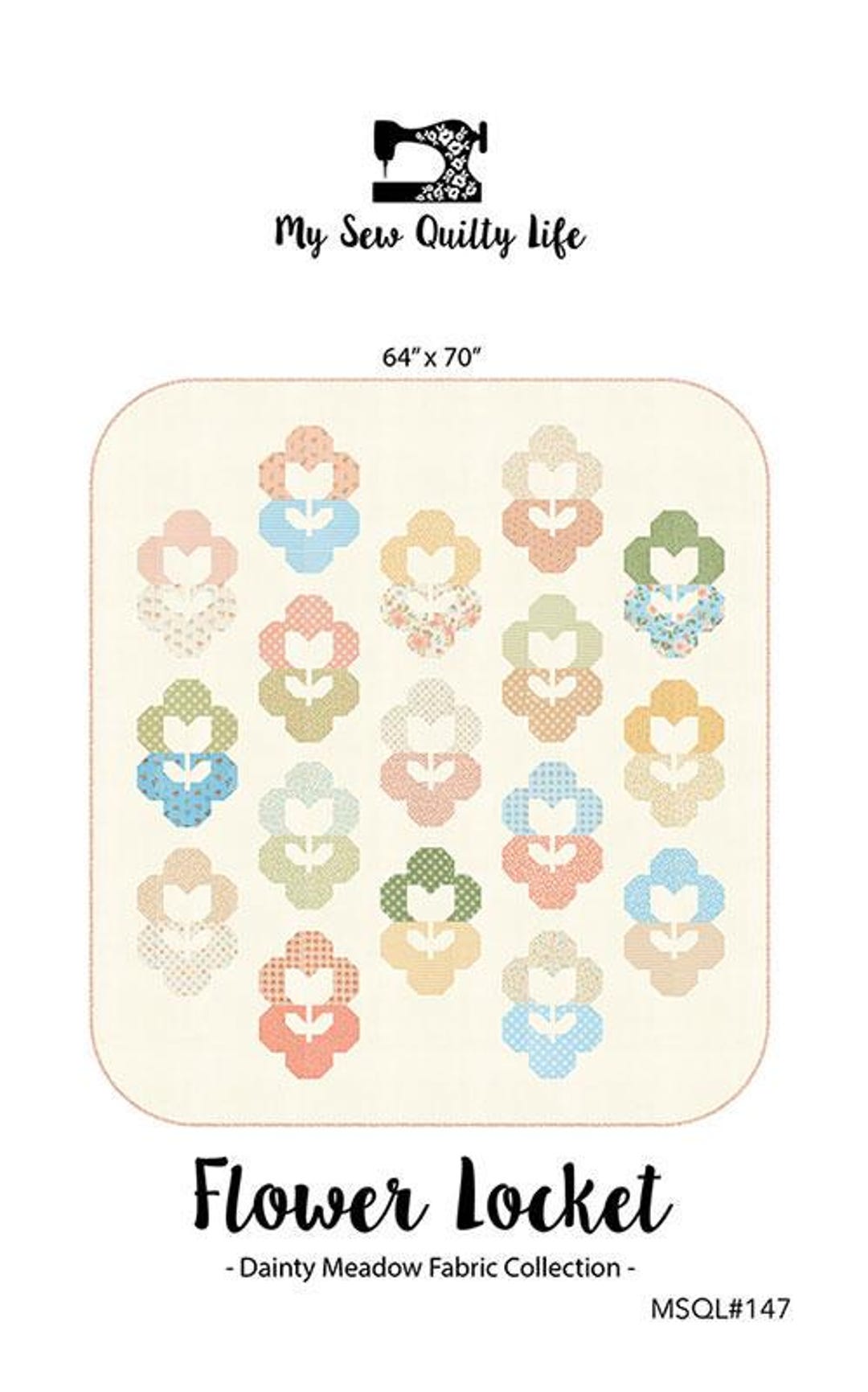 Flower Locket Quilt Kit Using Dainty Meadow by Heather Briggs- Moda ...