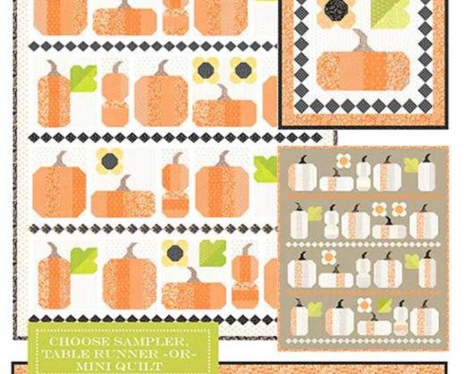 Fairytale Pumpkins Pattern by Fig Tree- Moda- 60 1/2" X 71 1/2" - Etsy