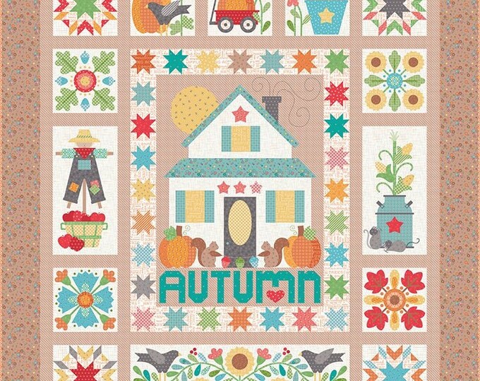 In Stock Now Autumn Love Quilt Kit By Lori Holt Of Bee In My Bonnet
