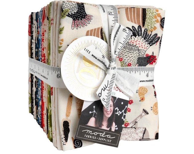 Nutmeg Fat Quarter Bundle 30700AB by Basic Grey for Moda- 37 Prints ...