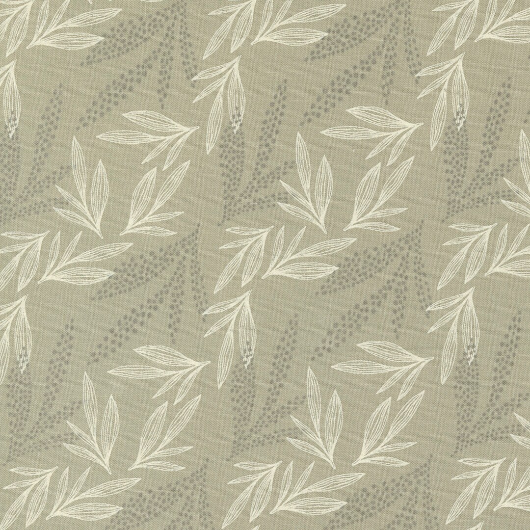 Woodland Wildflowers Leaf Lore Taupe 45584 13 by Fancy That Design House- Moda- 1/2 Yard - Etsy