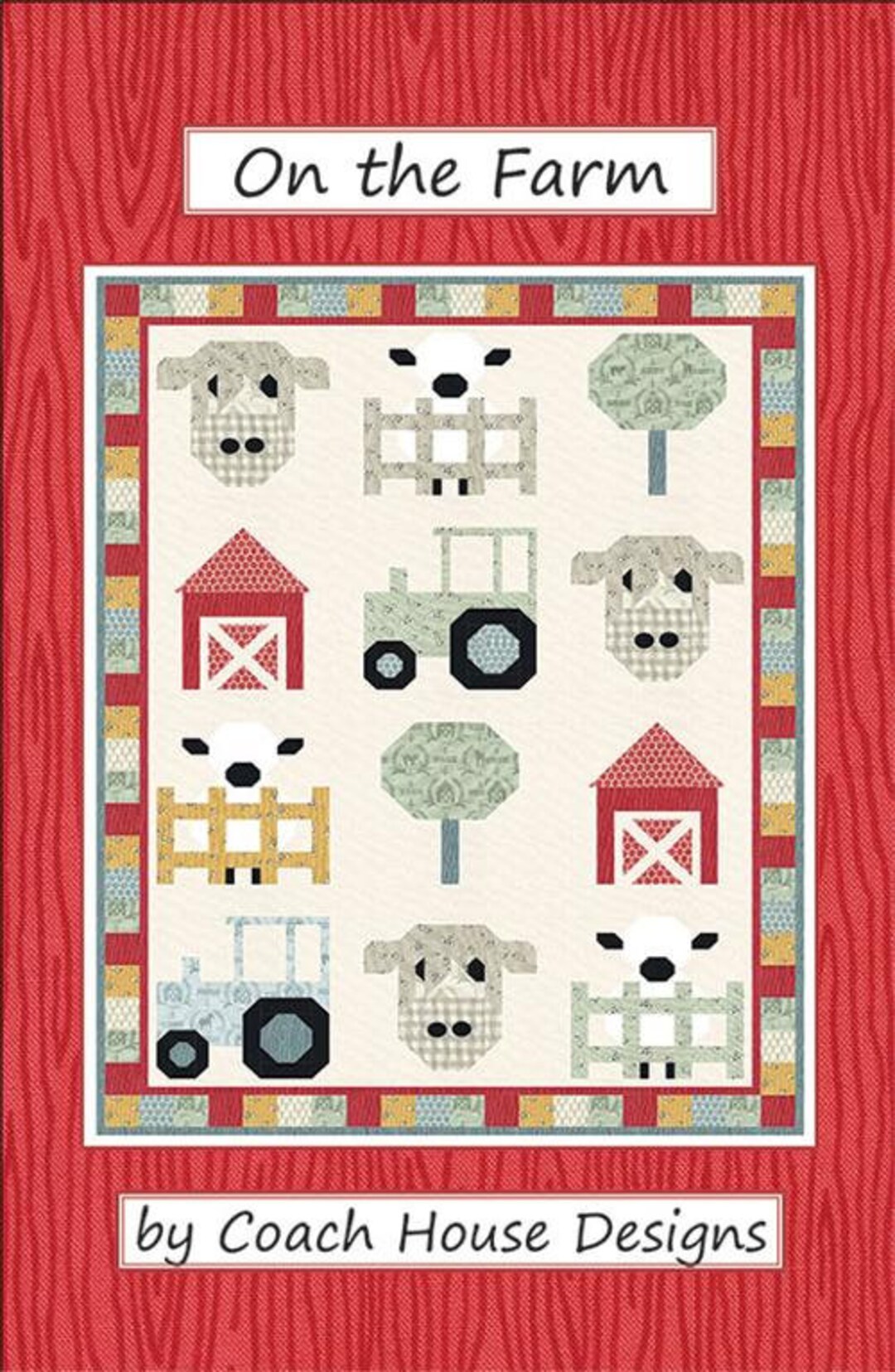 On the Farm Quilt Kit by Deb Strain- 40" X 52" - Etsy