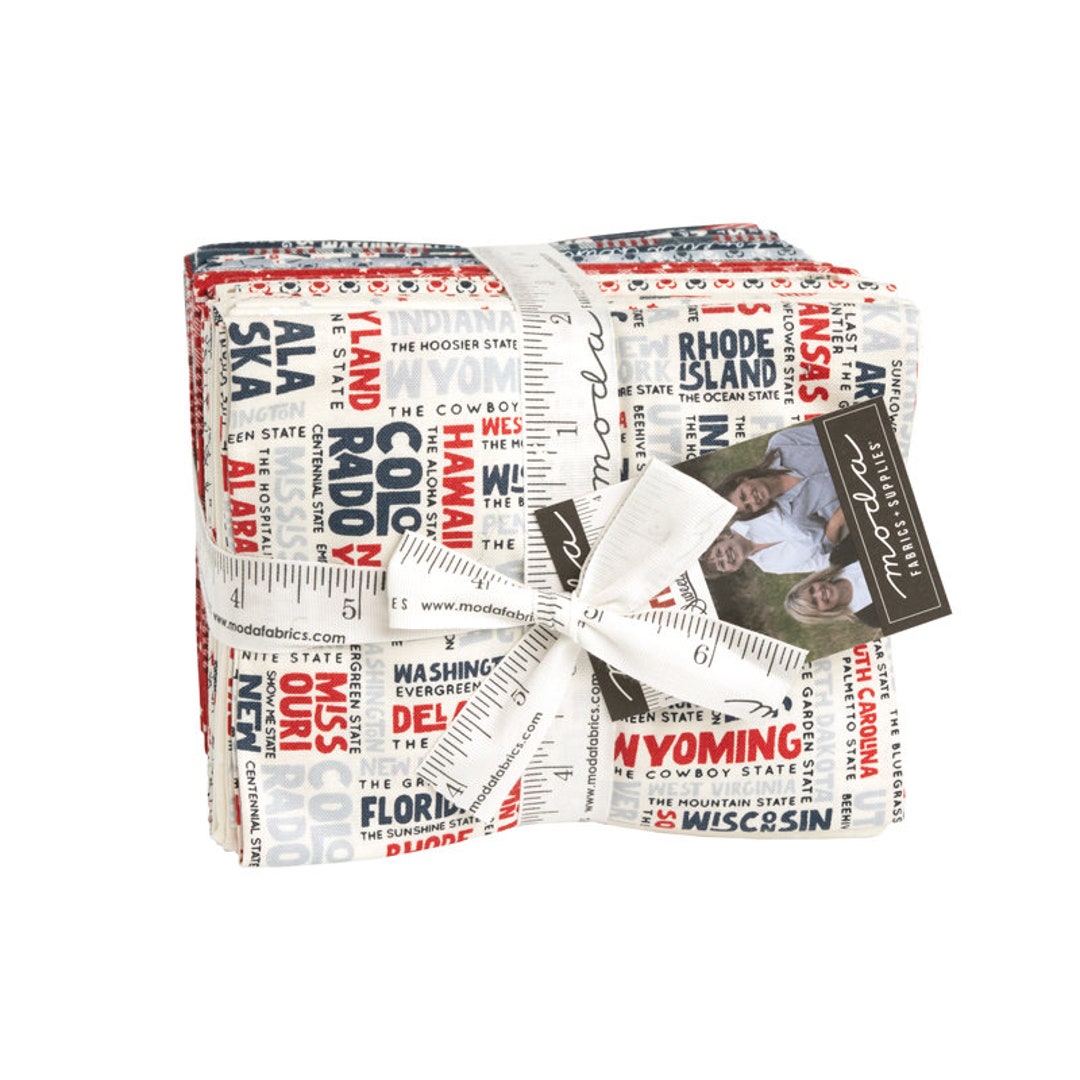 Stateside Fat Quarter Bundle 55610AB by Sweetwater - Moda- 29 Prints - Etsy
