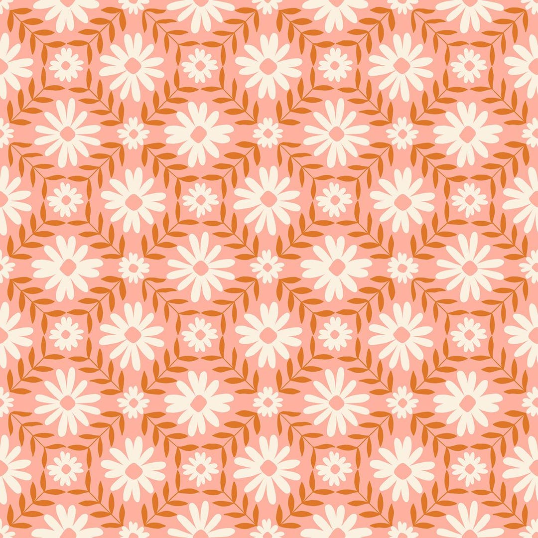 Endpaper Vintage Flowers Bashful RS6044 13 by Jen Hewett - Ruby Star ...