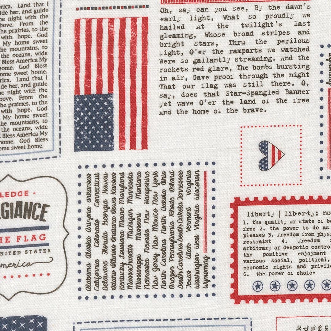 Independence Day All Things American Vanilla 55720 11 by Sweetwater ...