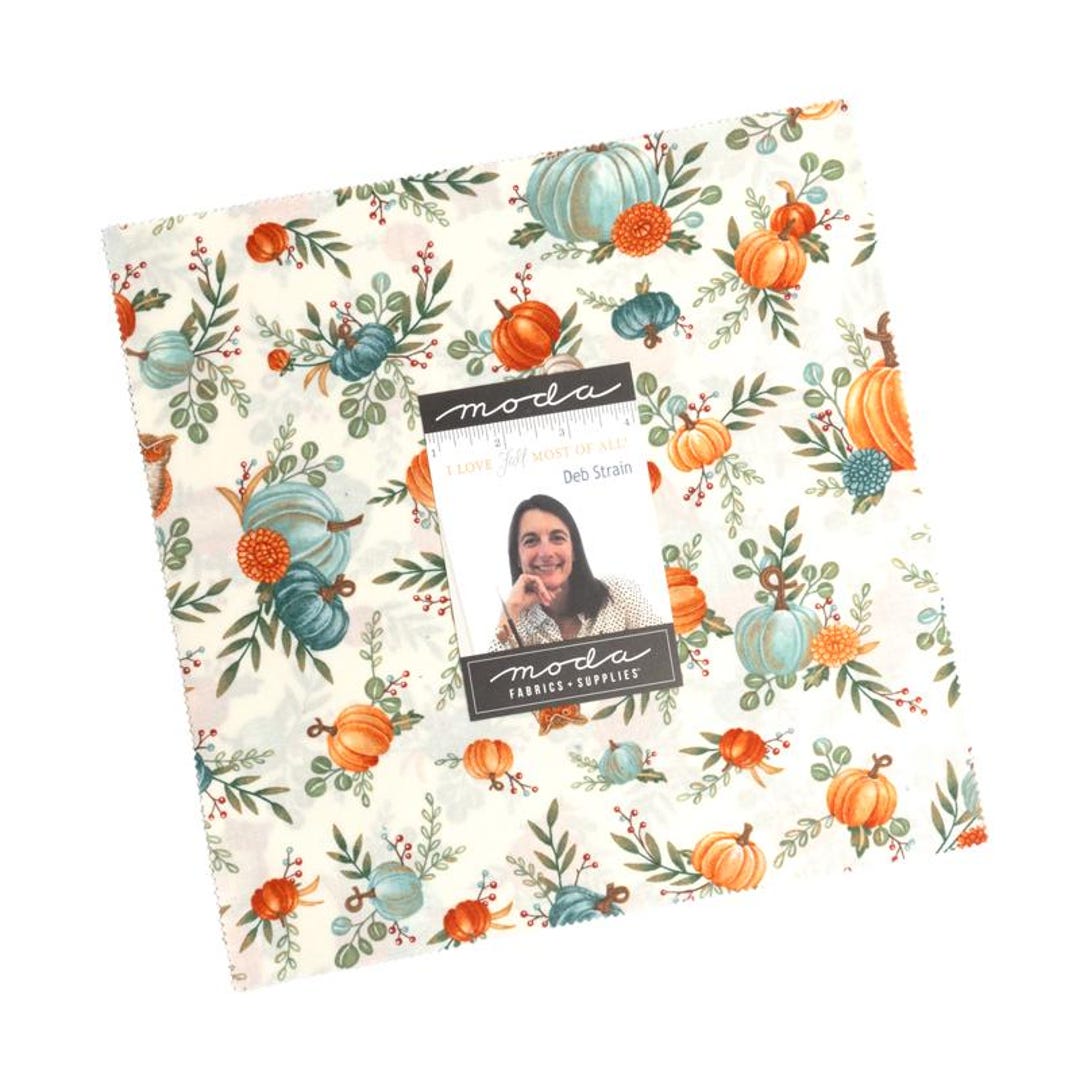 I Love Fall Most Layer Cake 56140LC by Deb Strain- - Etsy