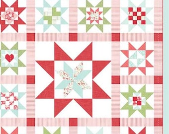 Nesting Quilt Kit Using Lighthearted by Camille Roskelley of Thimble ...