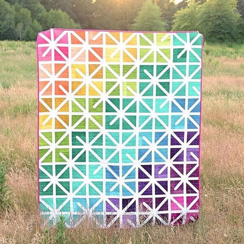 Prism Quilt Kit Ombre's by V and Co - Etsy