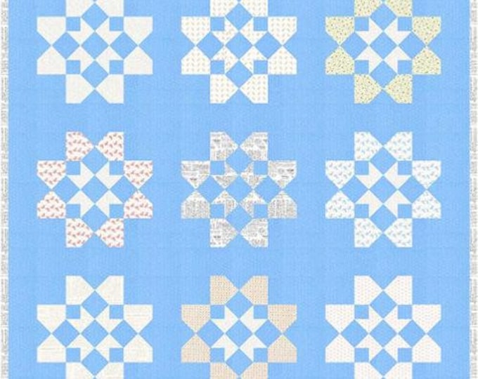 Quilted Witch Quilt Kit Featuring Bee Dots by Lori Holt- 76.5" X 89.5 ...