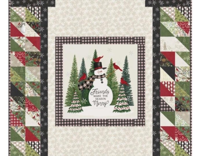 Fast Panel Quilt Kit Using Winter Friends by Deb Strain- 48" X 64" - Etsy