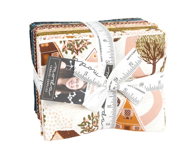 Nutmeg Fat Quarter Bundle 30700AB by Basic Grey for Moda- 37 Prints ...