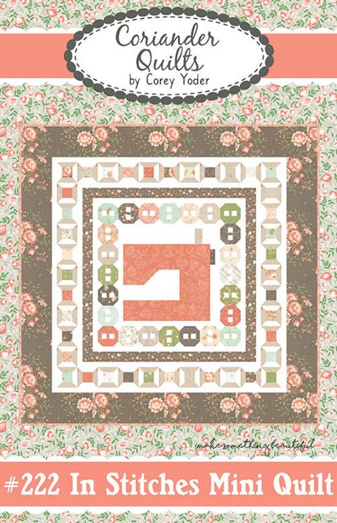 In Stitches Mini Quilt Kit by Corey Yoder- 29" X 29" - Etsy