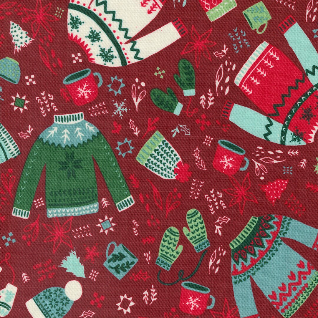 Cozy Wonderland Cozy Please Burgundy 45591 13 by Fancy That Design ...