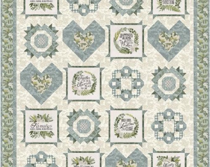 Happiness Sampler Quilt Kit by Deb Strain - Pattern by Coach House ...