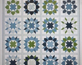 Edelweiss Quilt Kit in Nantucket Summer by Camille Roskelley - INCLUDES ...