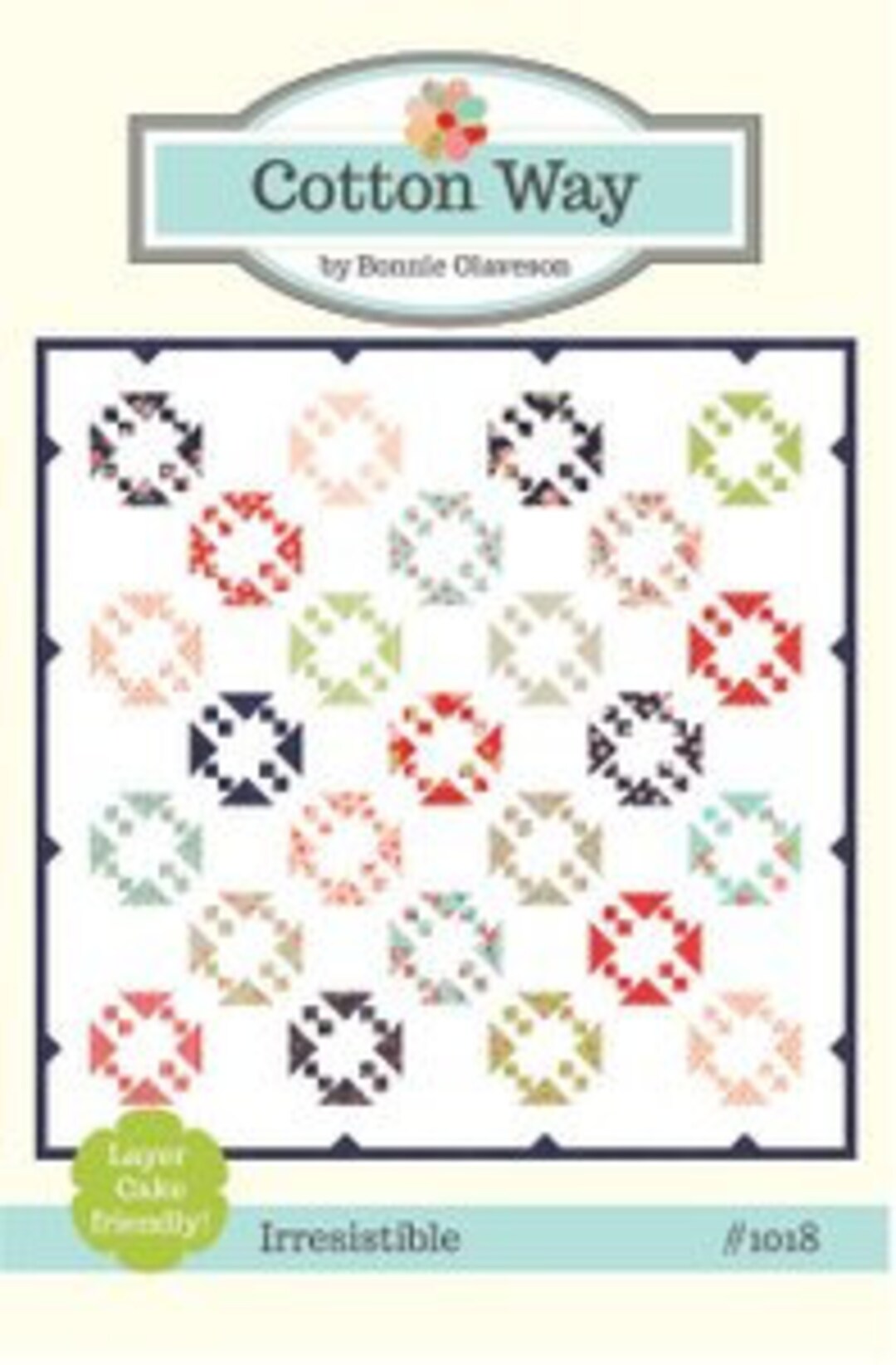 Irresistible Quilt Pattern by Cottonway - Etsy