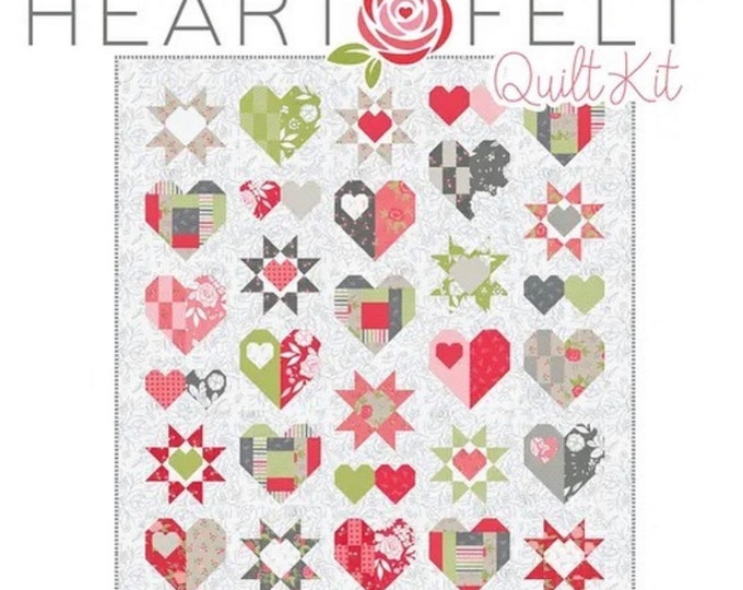 PREORDER Heartfelt Quilt Kit in Beautiful Day Corey Yoder Moda Quilt ...