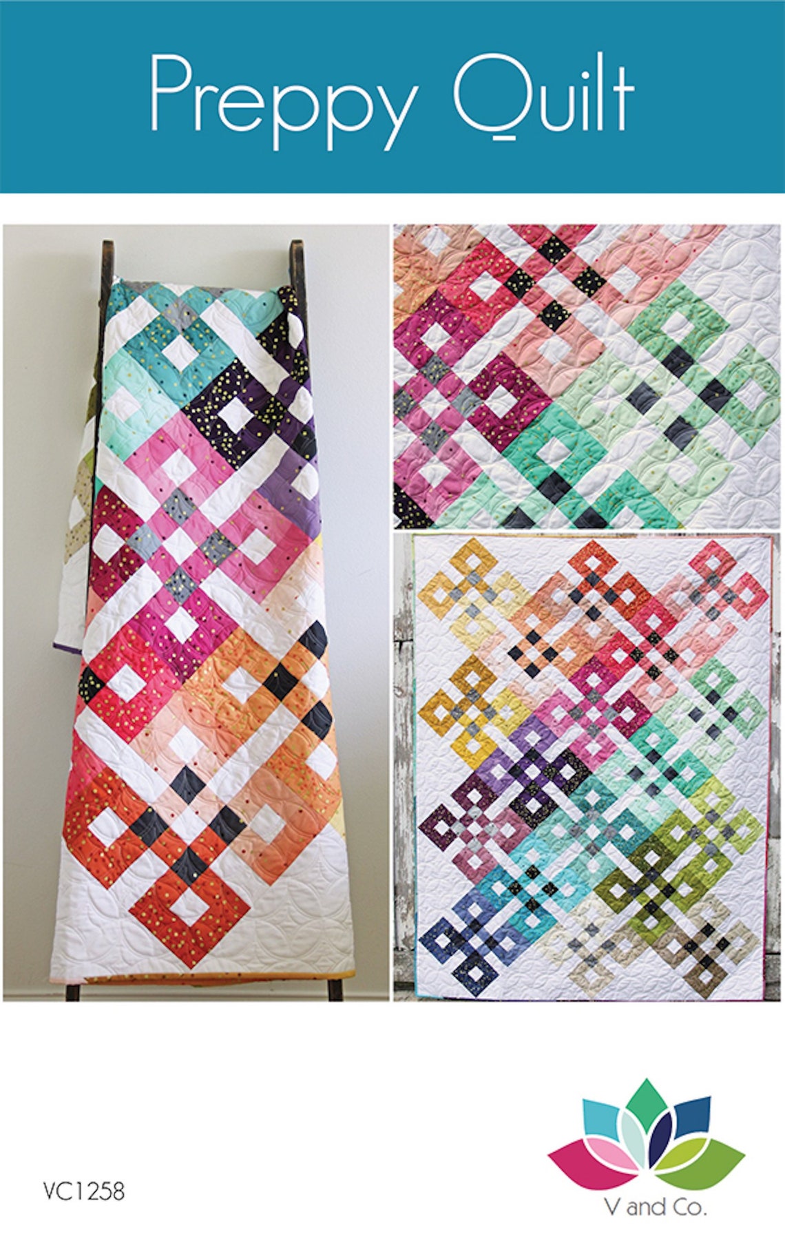 Preppy Quilt Pattern by Vanessa Christensen - Etsy