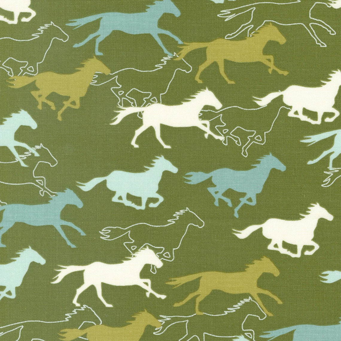 Ponderosa Open Range Cactus 20862 14 by Stacy Iest Hsu- Moda- 1/2 Yard ...