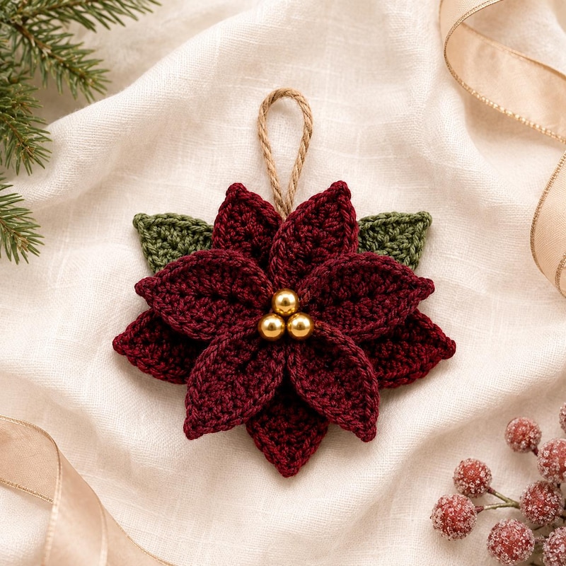 Christmas Cross Flower - Etsy