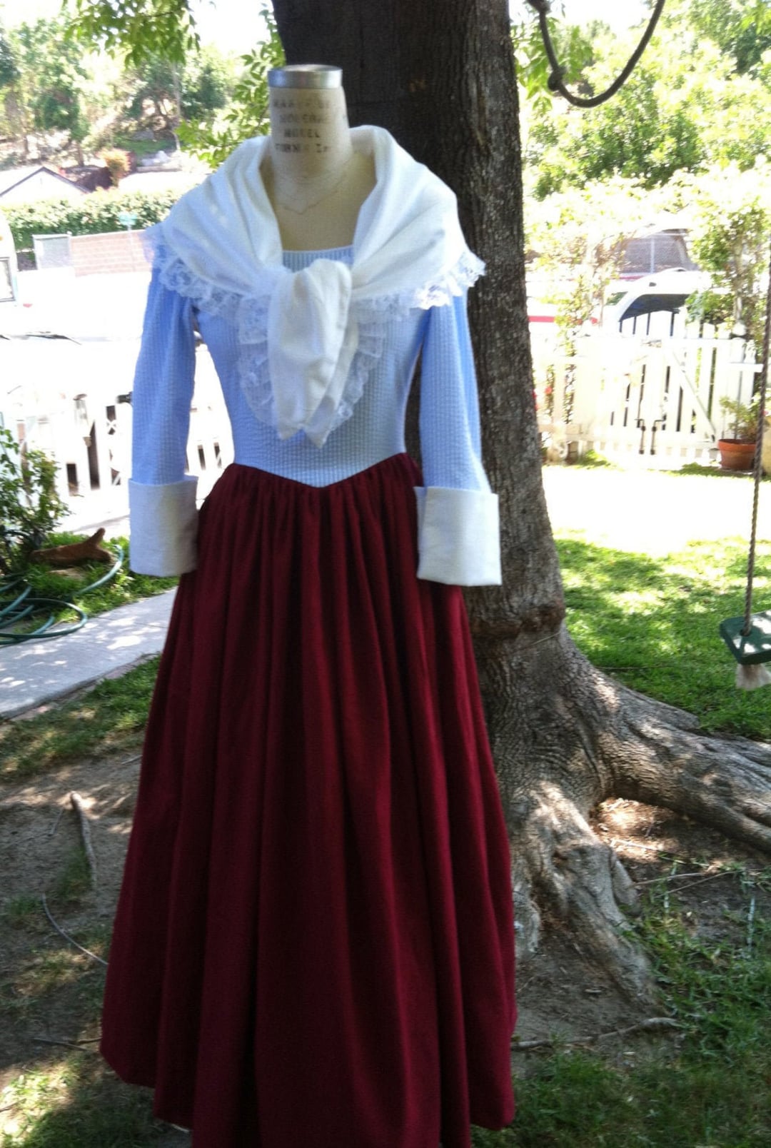 DAR Patriotic Colonial Woman Dress Costume 1776 4pc. Made to Your ...