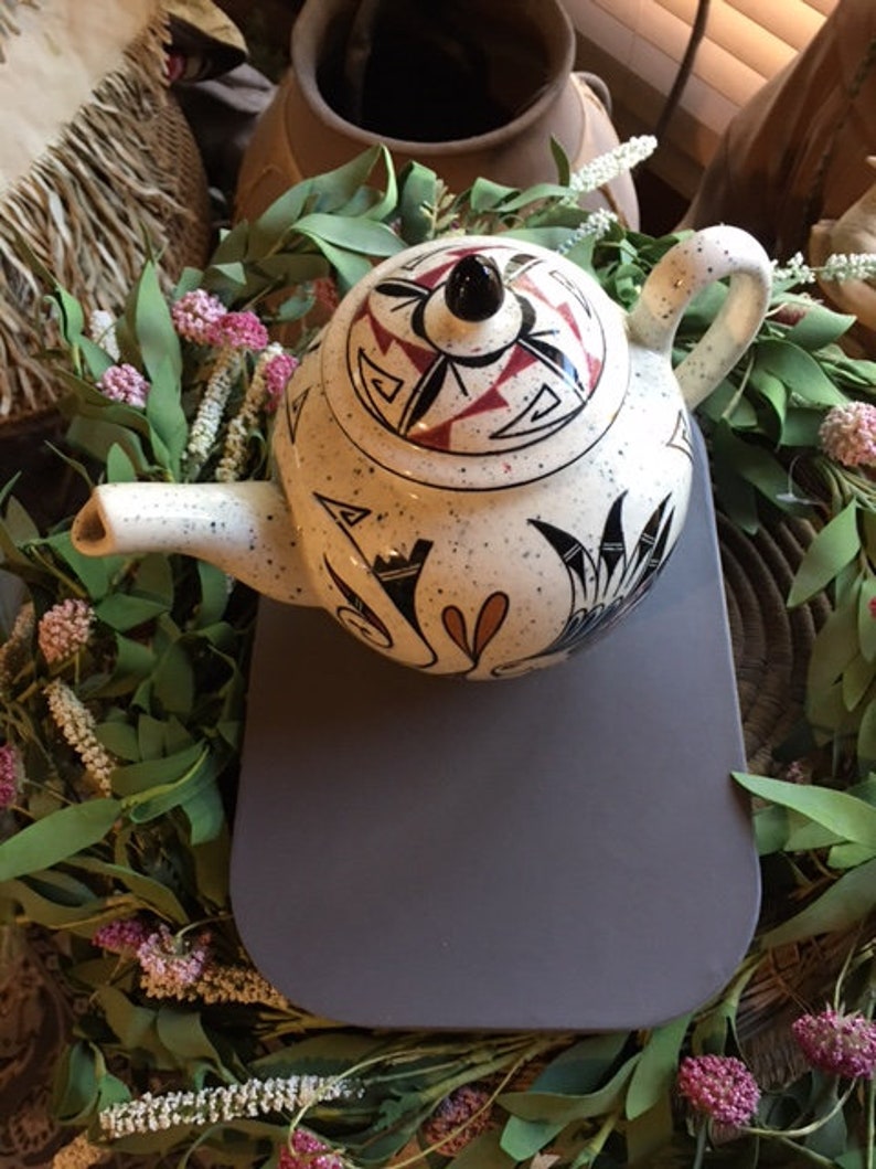 Hopi Signed Teapot Tea Pot - Etsy