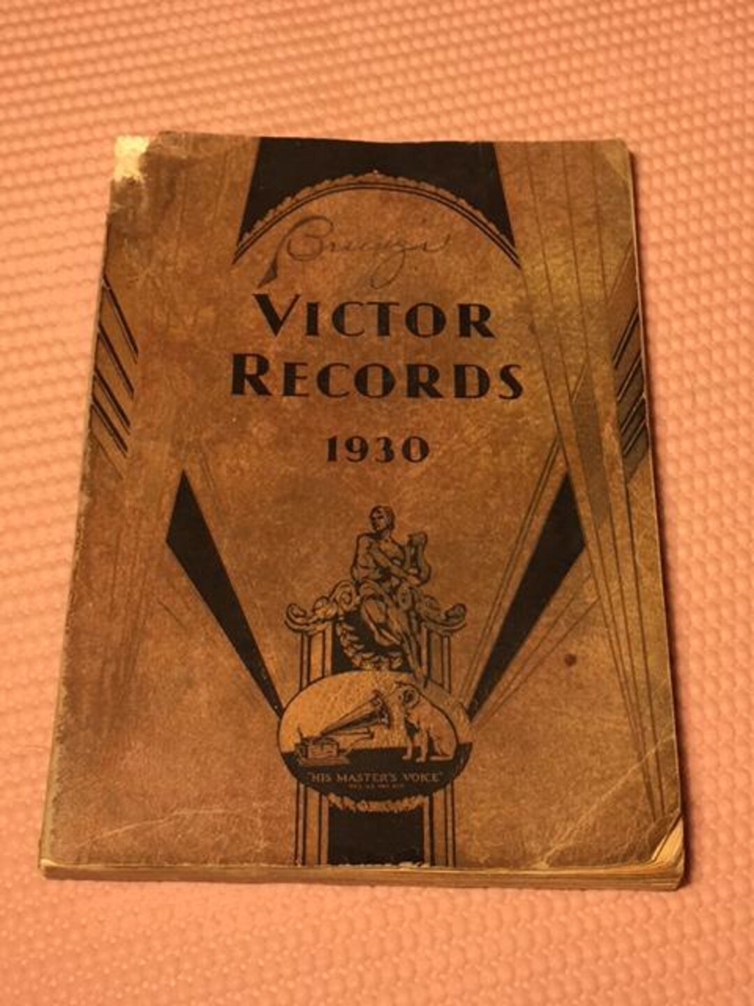 Antique Victor Records 1930 Catalog - Etsy