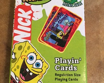 Spongebob Deck of Cards - Etsy