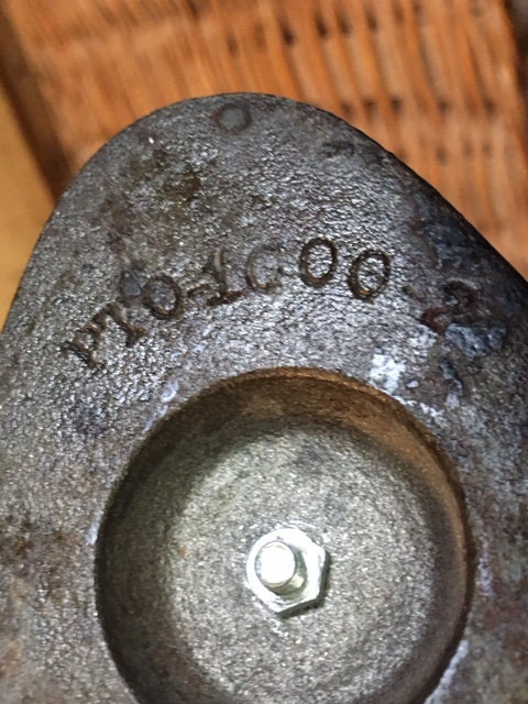 Antique 1930's TV Rabbit Ears Antenna Bakelite Heavy Metal PTO-1000-2 ...