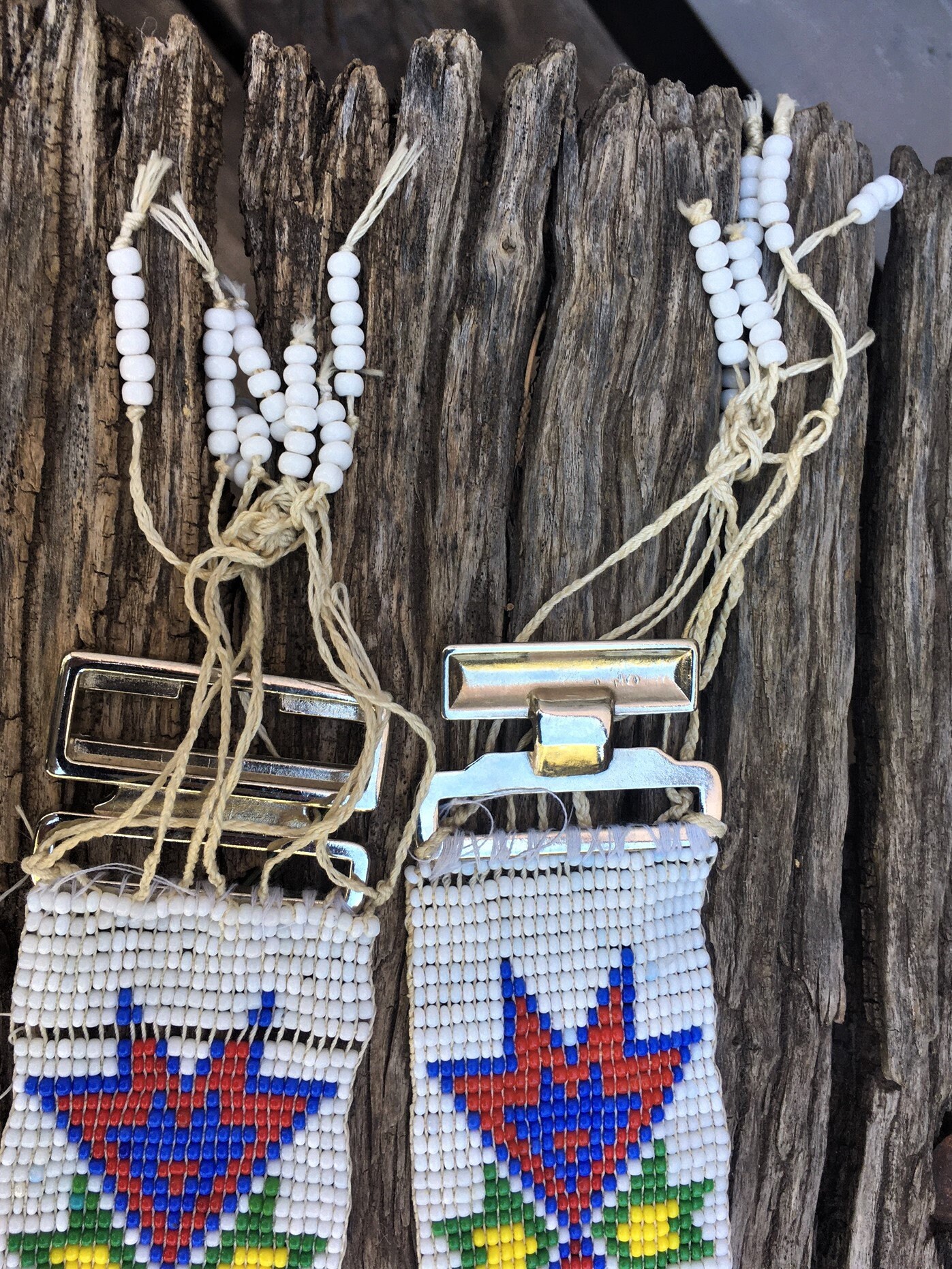 Vintage Native American Sioux Indian Hand Beaded Belt - Etsy