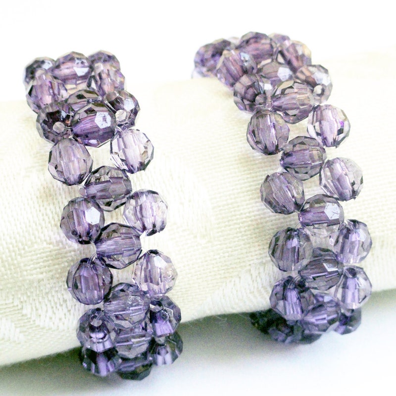 Bead Napkin Rings - Etsy