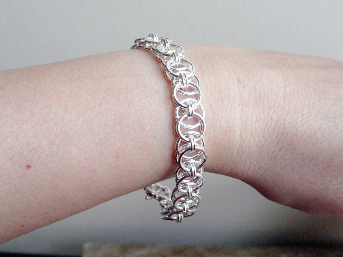 Chainmaille Kit Chainmaille Bracelet Chainmaille Tutorial - Etsy