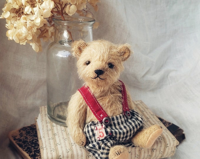 Archie Artist Mohair Teddy Bear - Etsy