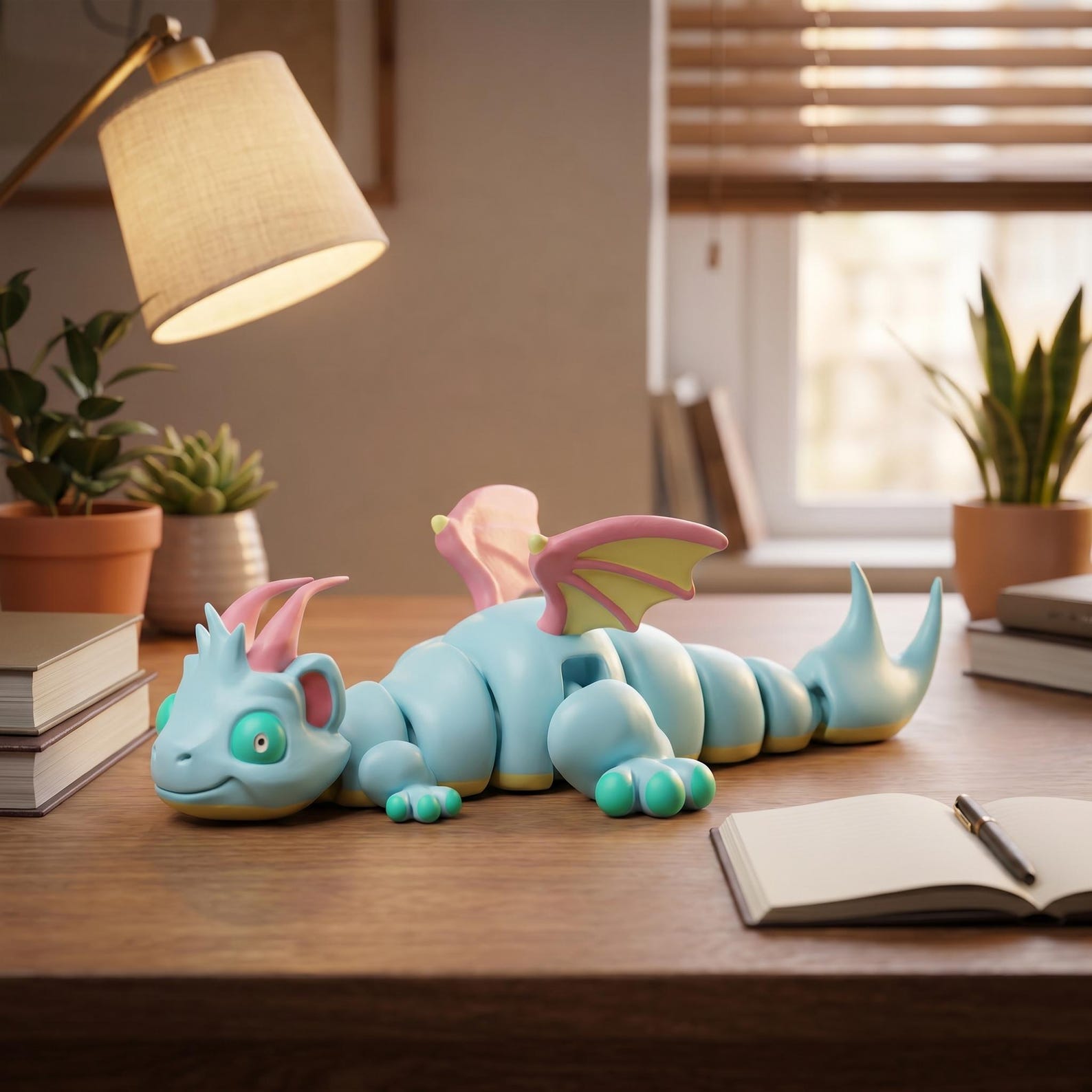 Bébé dragon articulé | Fidget Toy à impression sur place | Fichier ...