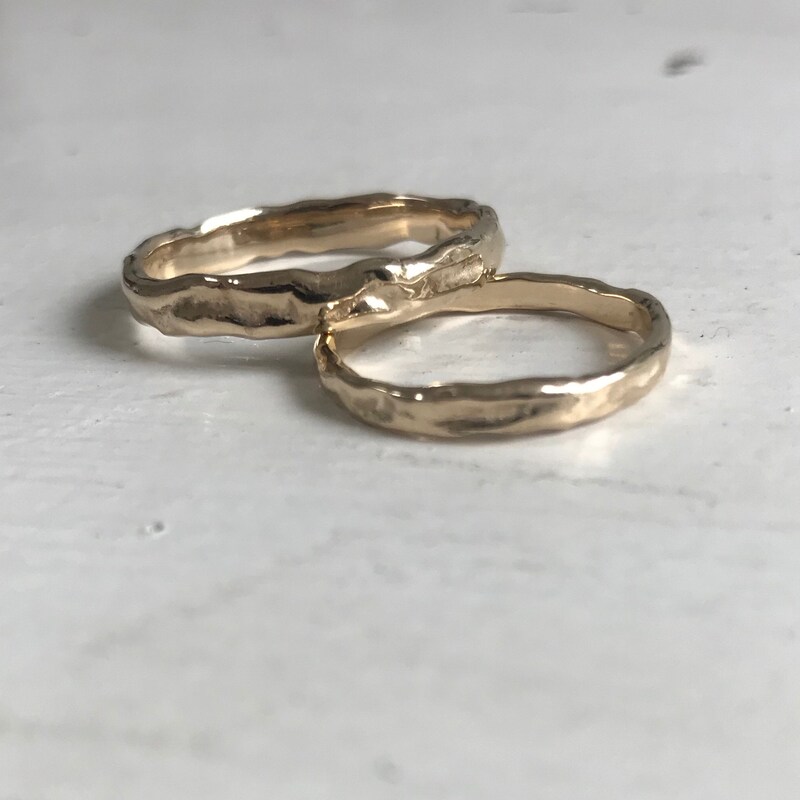Organic Wedding Ring - Etsy