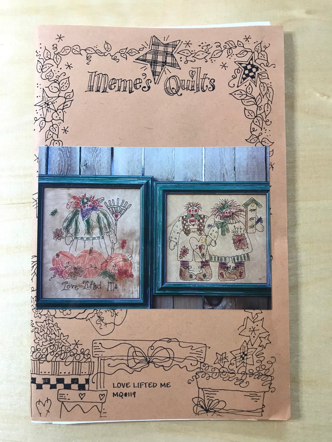 Love Lifted Me Embroidery and Paint Pattern MQ 119 Autumn - Etsy