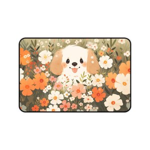 Cute Anime Deskpad, Cute Dog Desk Mat, Kawaii Desk Mat, Gaming Mouse ...
