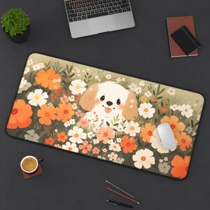 Cute Anime Deskpad, Cute Dog Desk Mat, Kawaii Desk Mat, Gaming Mouse ...