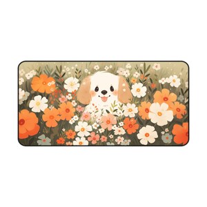Cute Anime Deskpad, Cute Dog Desk Mat, Kawaii Desk Mat, Gaming Mouse ...