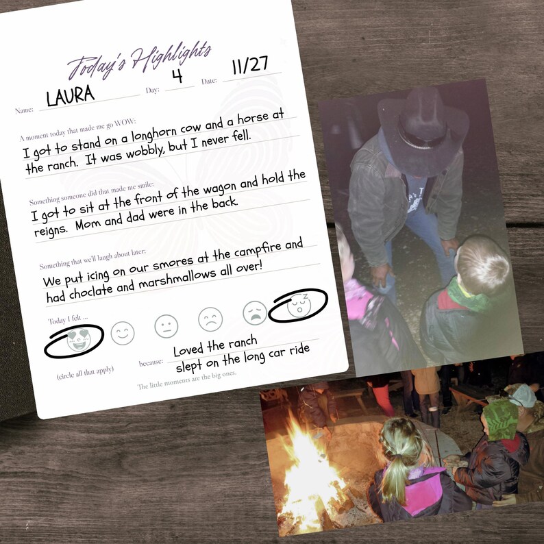 Family Travel Journal Printable | Vacation Memory Book | Road Trip ...
