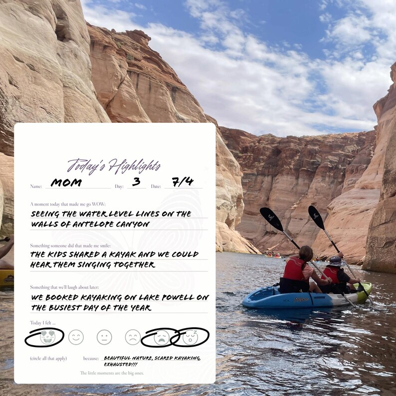 Family Travel Journal Printable | Vacation Memory Book | Road Trip ...