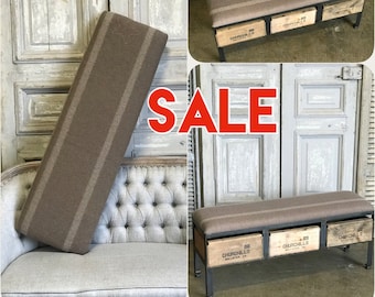 US ARMY Medic Bench Vintage Crate Ottoman Custom Furniture | Etsy