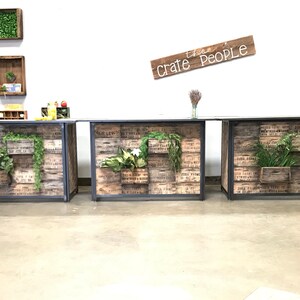 The Herb Crate Bar | Hostess Stand - Custom Made Bar Furniture ...