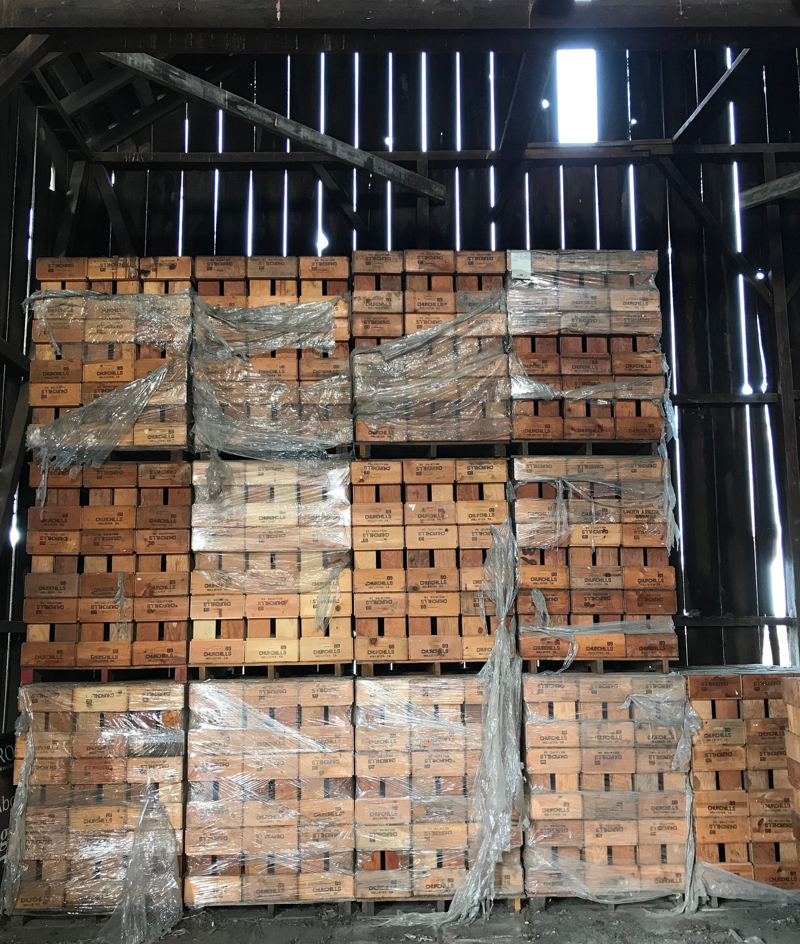 Wood Crates WHOLESALE Vintage Cherry Field Crates Thousands - Etsy