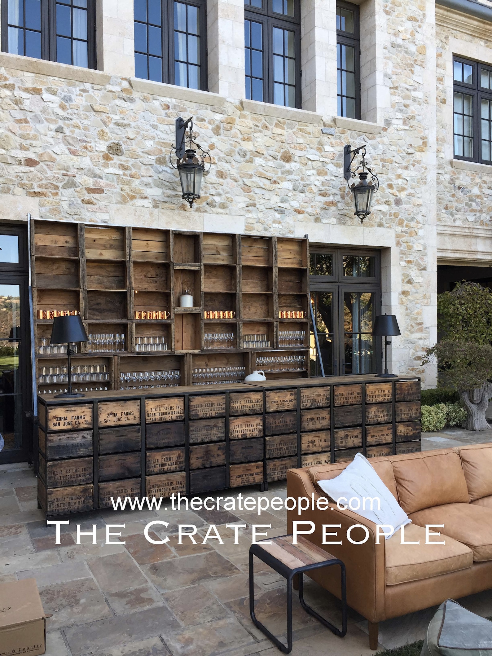 Bar the Beverly Hills Backbar Repurposed Vintage Fruit Crates - Etsy