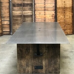 Steel Plate Conference Table Desk - Etsy
