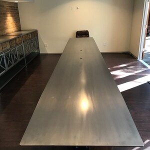 Steel Plate Conference Table Desk - Etsy